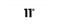 Virgin points tracker for 11 Degrees