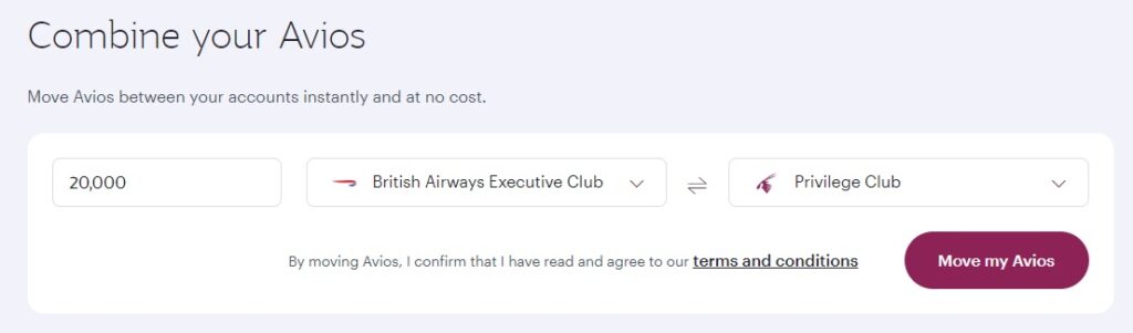 How to link your Qatar Privilege Club to your British Airways Executive ...